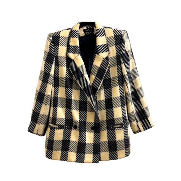 Harve Benard | Jackets & Coats | Harve Benard Buffalo Plaid Double ...